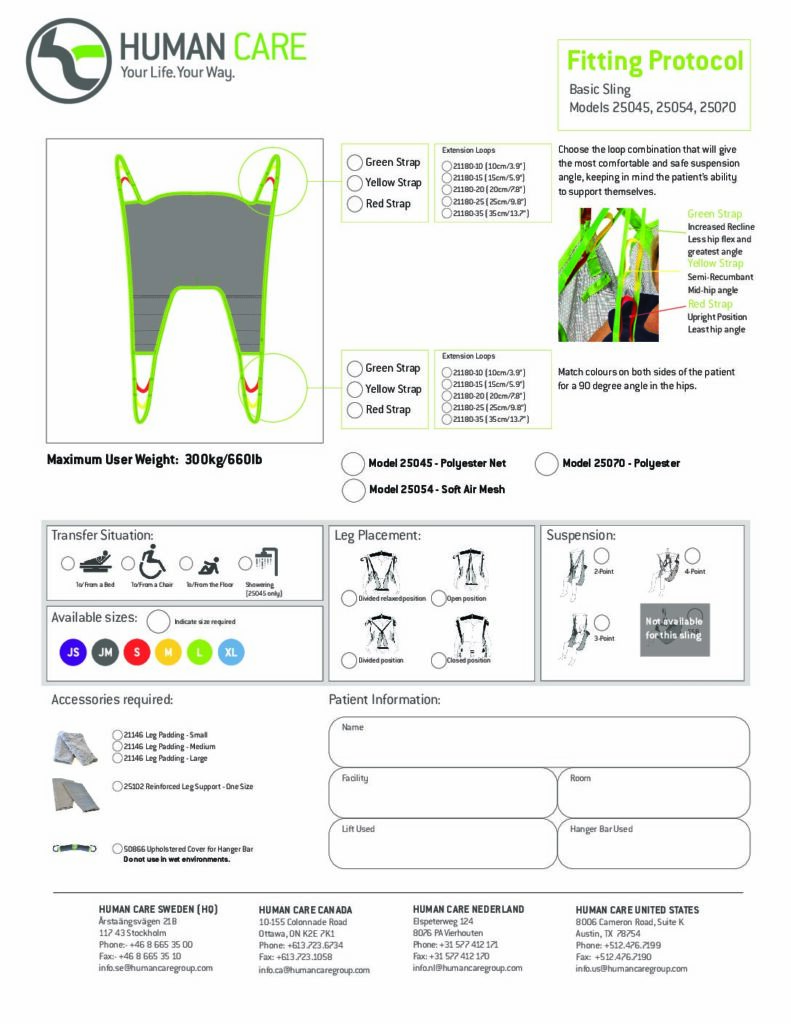 Basic Sling - Human Care