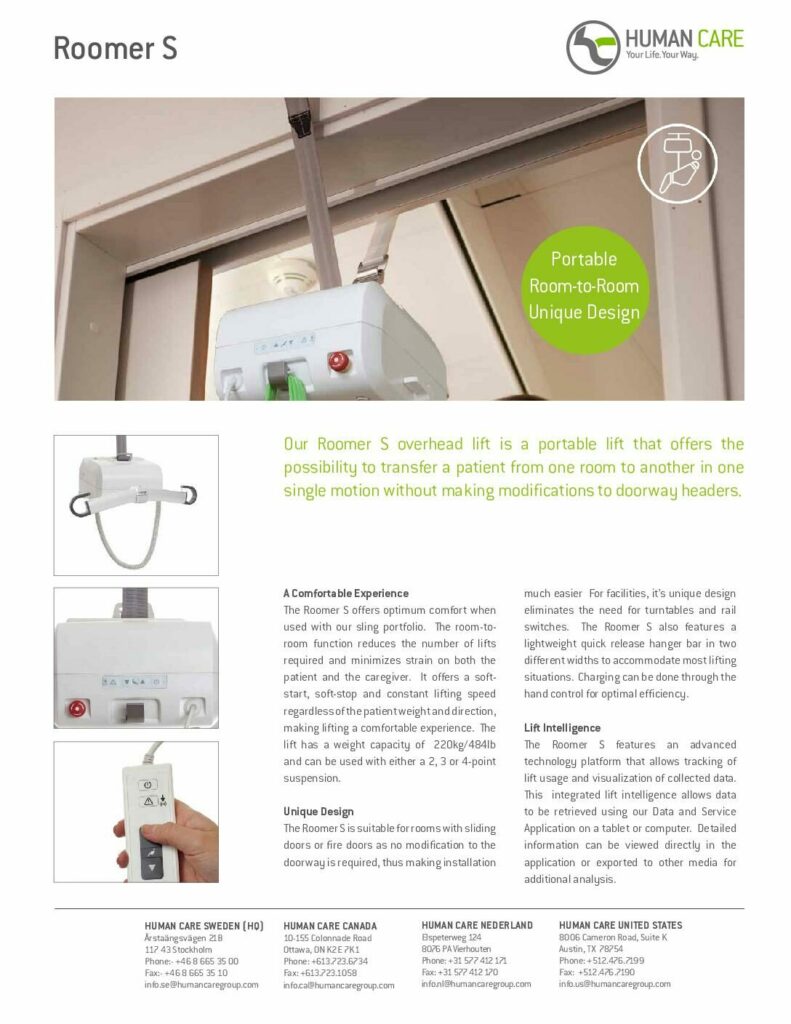 Roomer S - Human Care